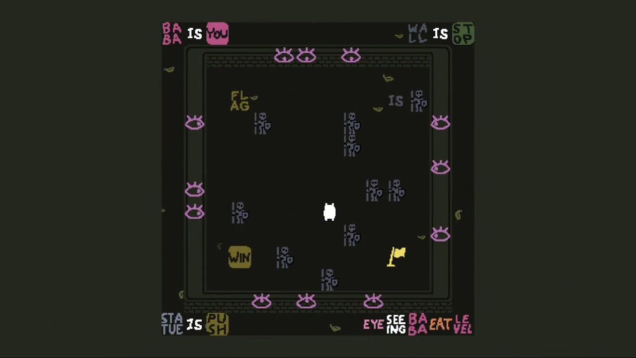 【BABA IS YOU】"PUZZLES AND GIMMIX" first half of "SUBTLE BOTTOM ...