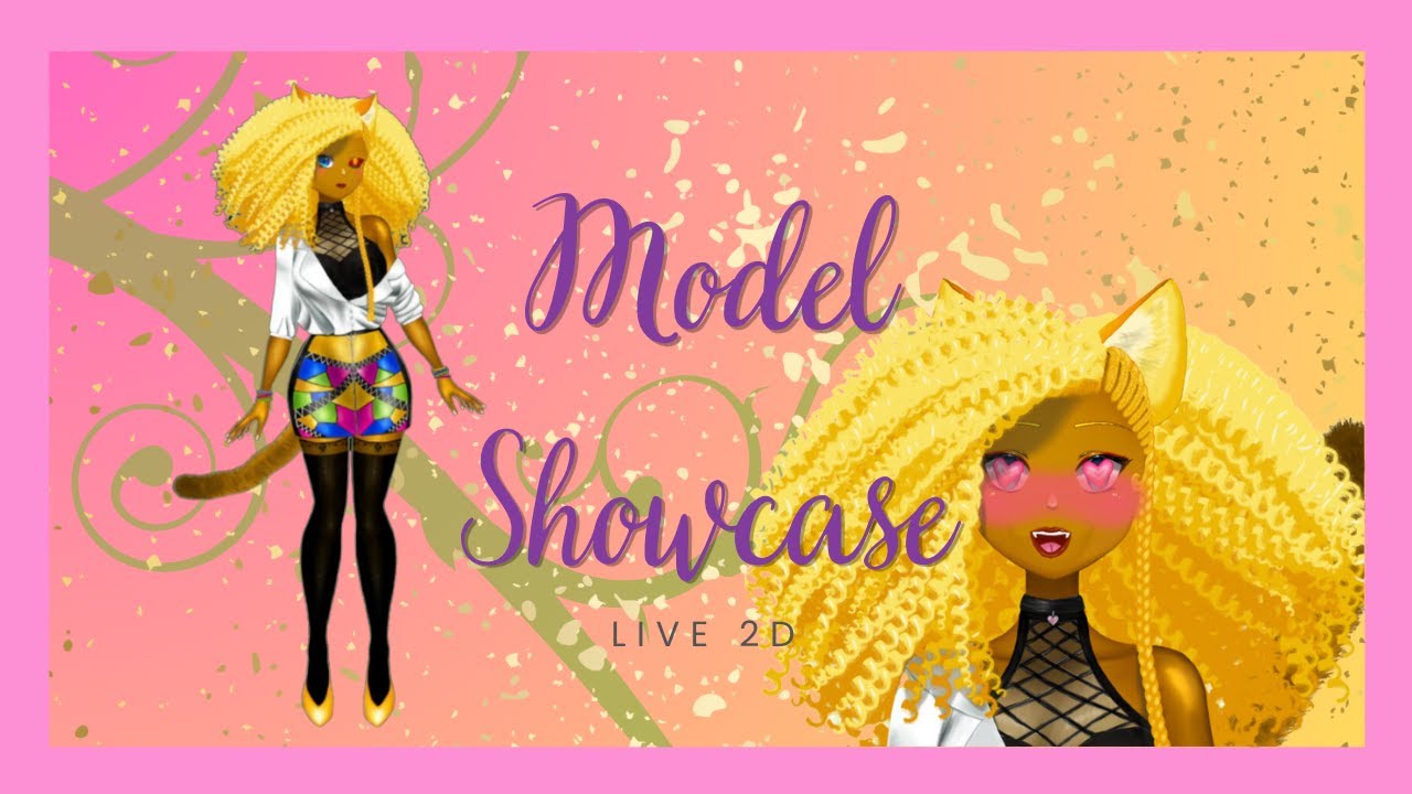 【Live2d Model Showcase】 Kadiatou L'artisan 2.0 / My new Design ...