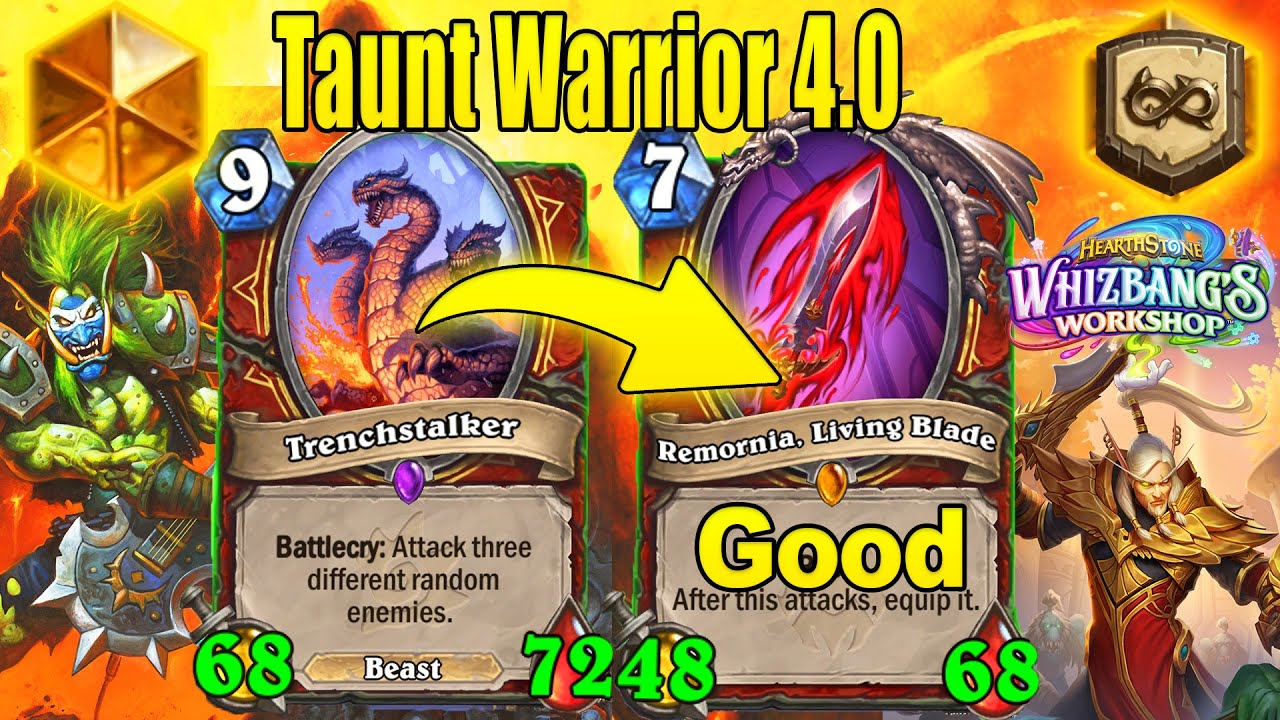 Biggest Taunt Warrior 4.0 That's Surprisingly Good At Whizbang's ...