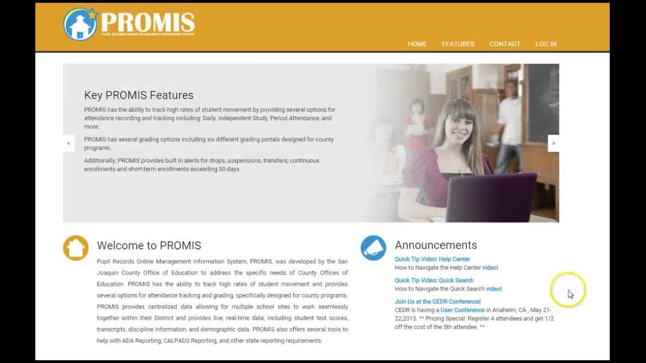 PROMIS Log In - YouTube