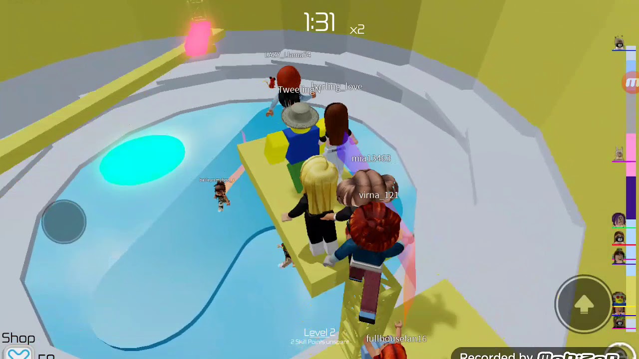 Playing tower of hell! - YouTube