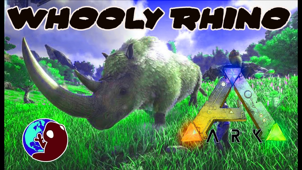 ARK Survival Evolved NEW Animal Rhino - YouTube