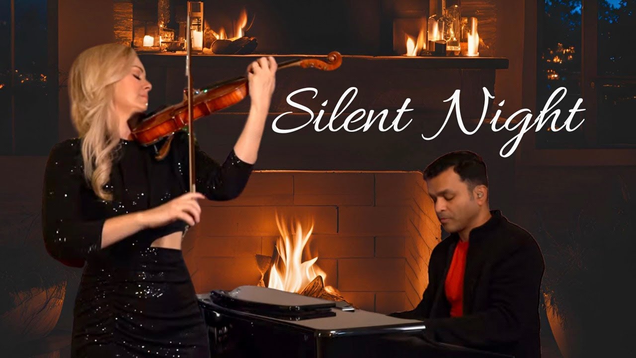 Silent Night - Emily Burak, Violin - Christmas Fireside Sessions Live ...
