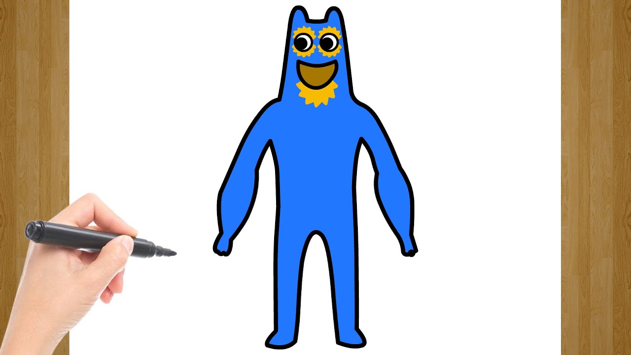 COMO DIBUJAR a FLUMBO de GARTEN OF BANBAN 7 - YouTube