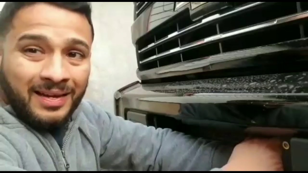 2017 l5p Duramax 2500 bumper grill - YouTube