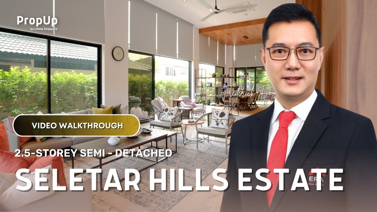 Seletar Hill Estate 2.5 - Storey Semi-Detached Video Walkthrough - Frederick Foo - YouTube