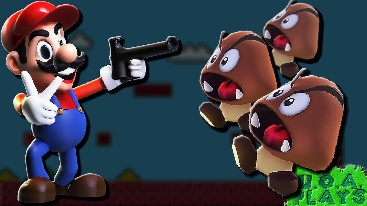 mario but he has a gun - YouTube