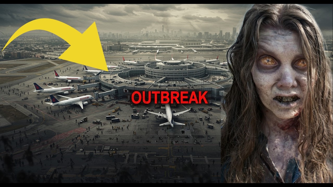 Can You ESCAPE a ZOMBIE Infested Airport? - YouTube