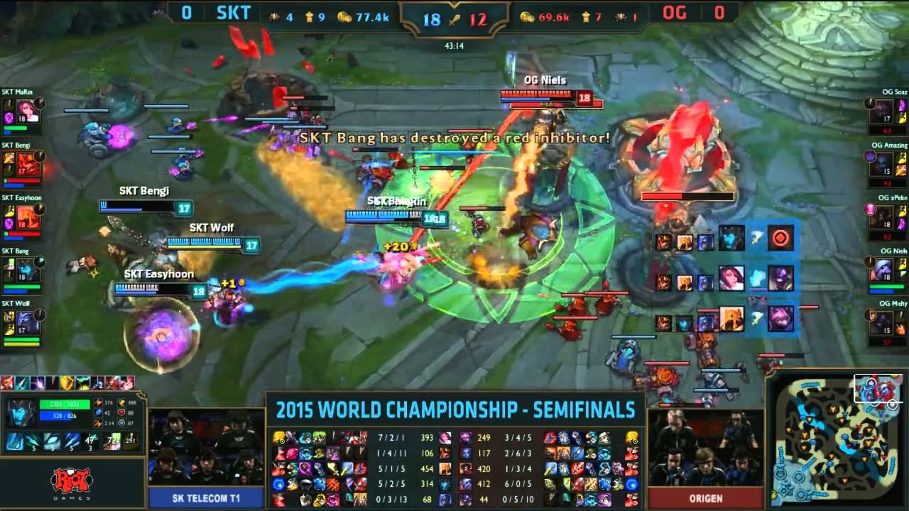 Easyhoon gets insane shield amount vs OG - Worlds 2015 - League of ...