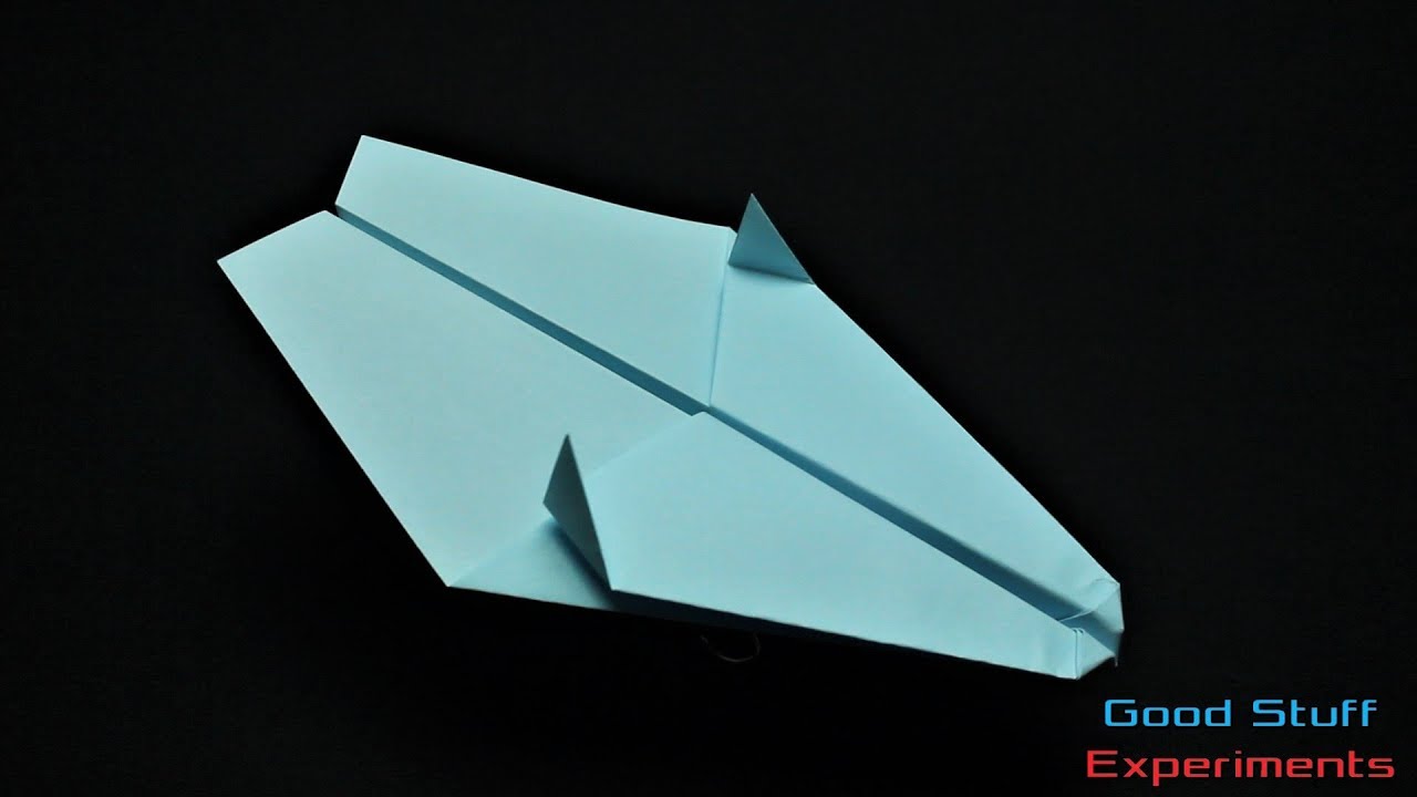 How to Make a Sun Cruiser Paper Airplane - YouTube