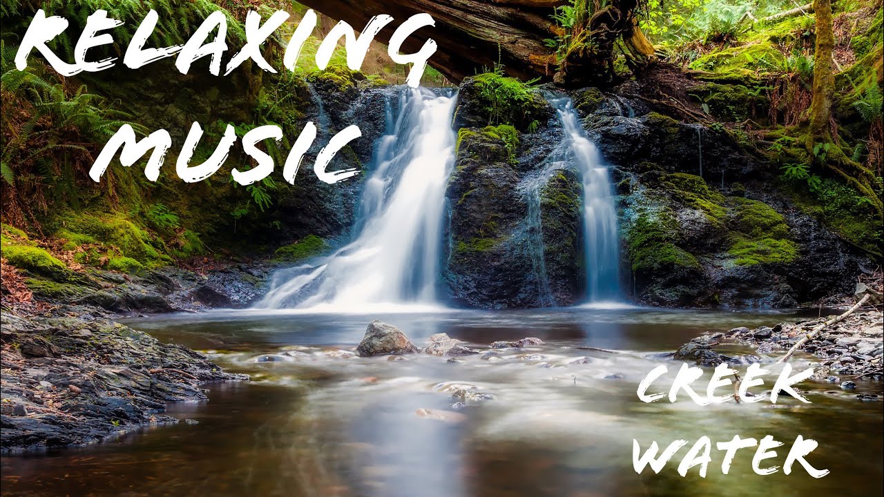 Best relaxation |Creek water flow | sleep | study | meditation | yoga ...