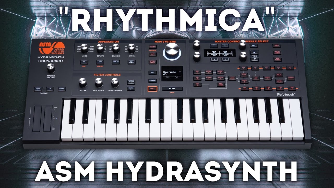 ASM Hydrasynth Explorer "Rhythmica" Soundset - YouTube