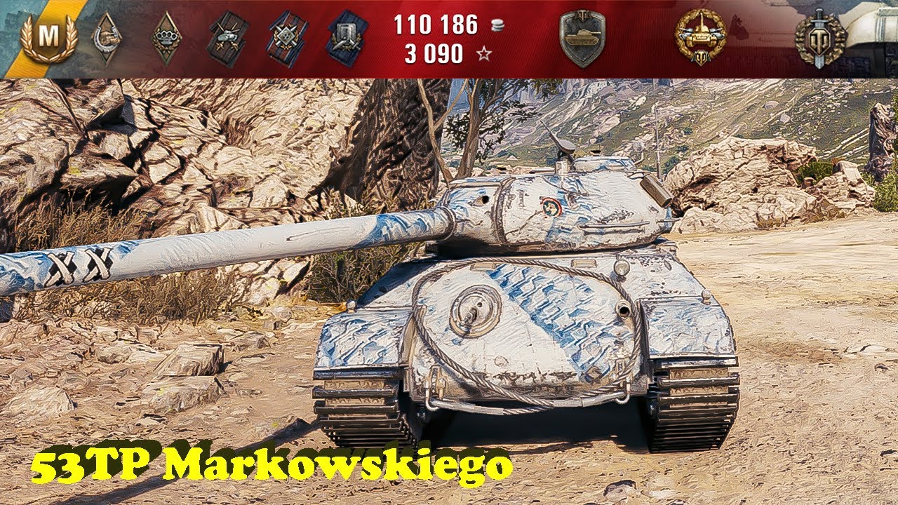 53TP Markowskiego - World of Tanks UZ Gaming - YouTube