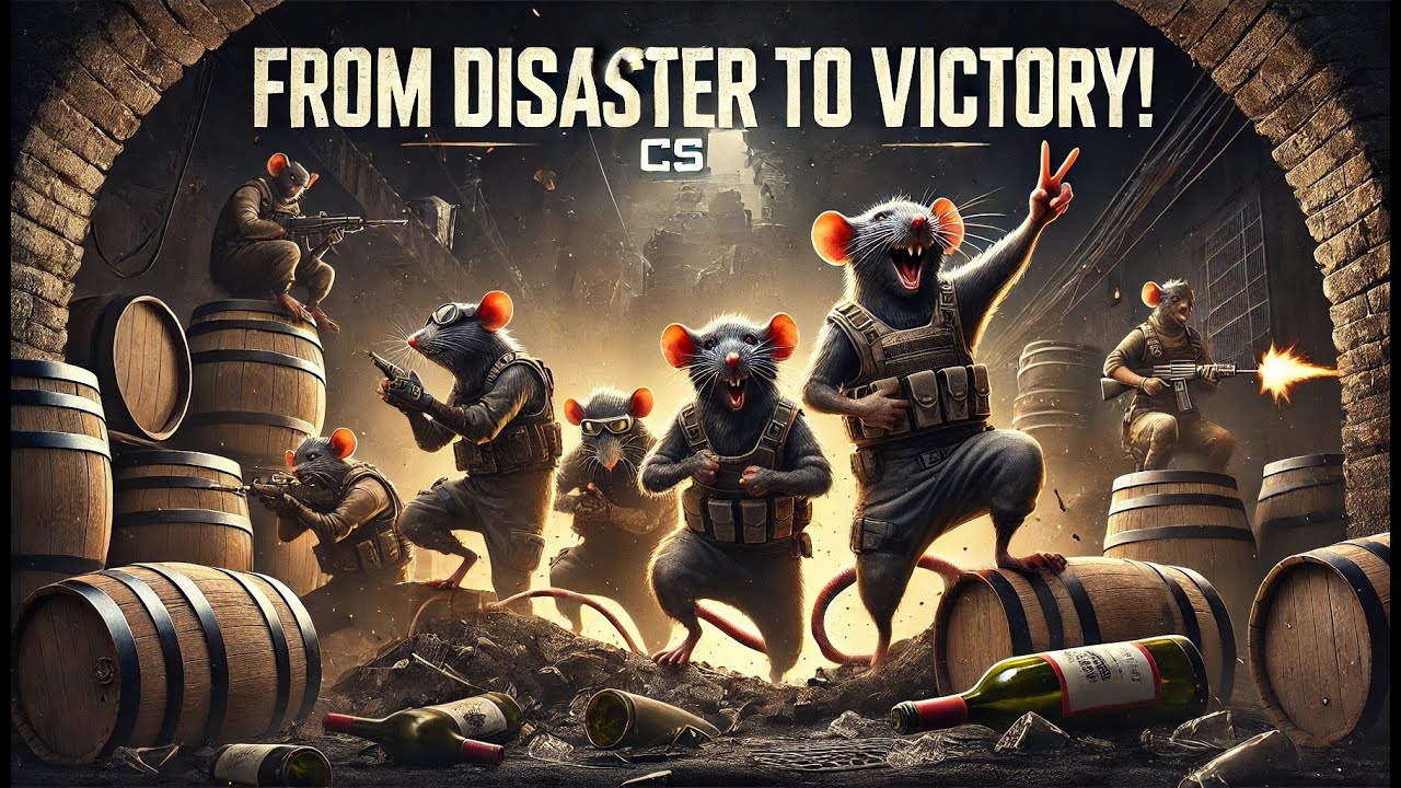 🐀 The Wine Cellar Rats – From Disaster to Victory in CS! 🎮🔥 - YouTube