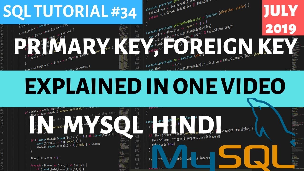 MySQL 35 Primary Key And Foreign Key In SQL In Hindi YouTube mysql-35-primary-key-and-foreign-key-in-sql-in-hindi-youtube