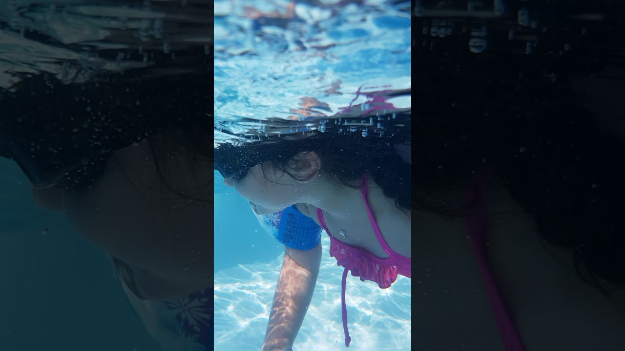 Samsung galaxy s8 in the swimming pool - YouTube