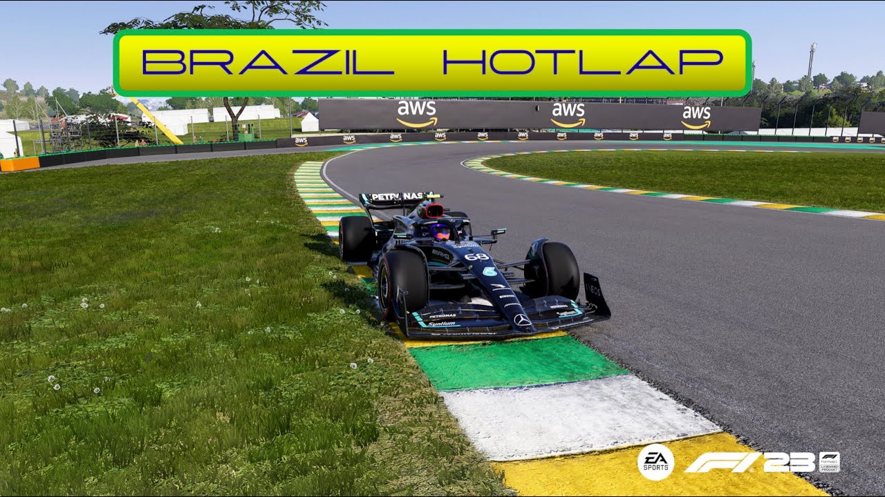 F1 23 Brazil Hotlap (1:07.792) - 4K - YouTube