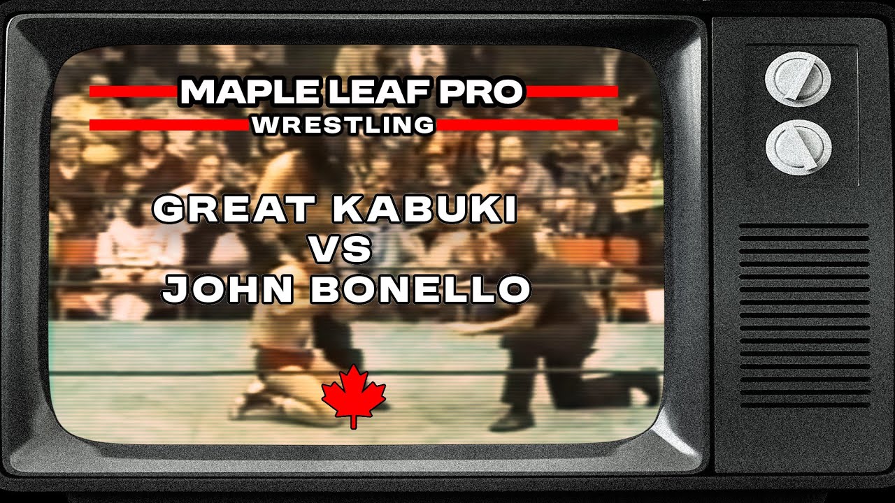 Great Kabuki vs. John Bonello | Maple Leaf Wrestling | April 28, 1984 ...
