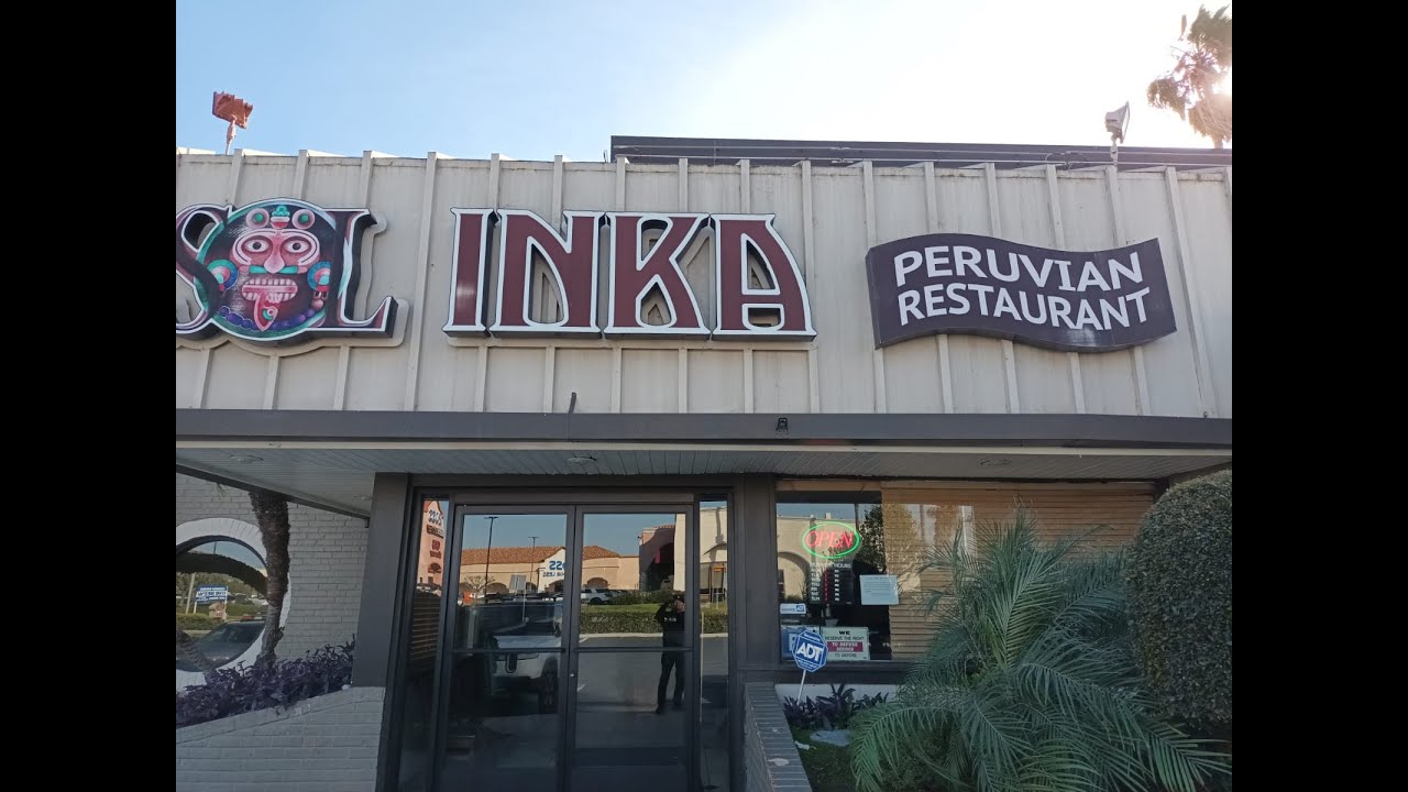 MAKAN SIANG DI SOL INKA PERUVIAN CA,USA !!!... - YouTube