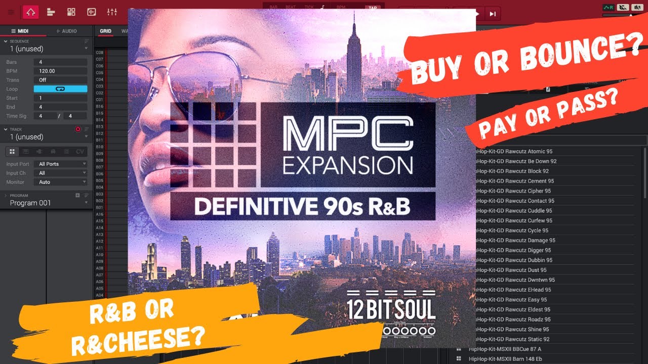 Definitive 90s R&B MPC Expansion Full Listen - YouTube