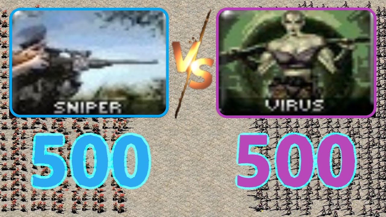 Sniper vs Virus - Red Alert 2 - YouTube