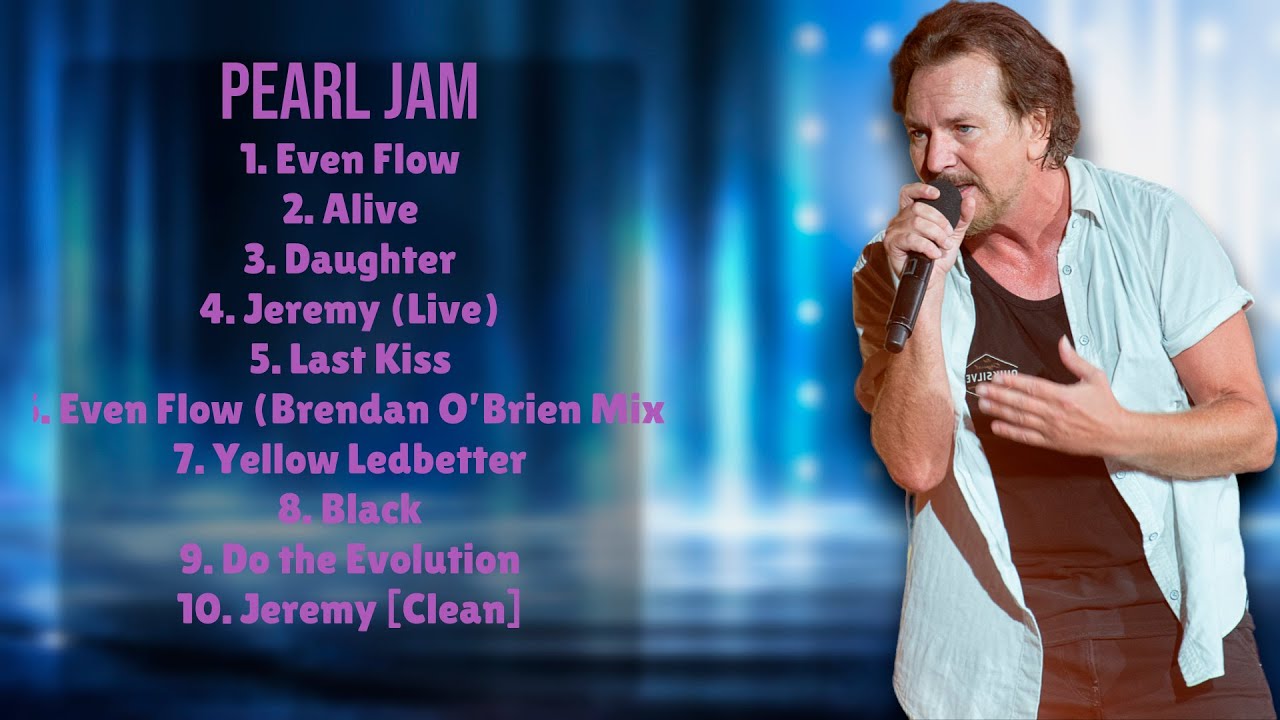 Pearl Jam-Hits that set the tone for 2024-Premier Songs Selection-Stoic ...