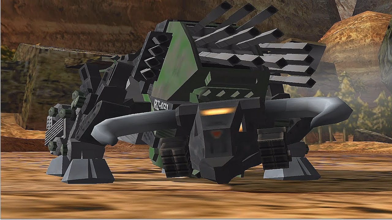 ゾイドストラグル RZ-031 ディバイソン アクションゲーム ゾイド新世紀スラッシュゼロ PS2 Zoids Struggle ...