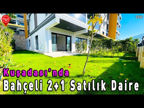 Kuşadası Satılık Daireler | Köşe Bahçeli | Kuşadası Bahçeli Ev Turu