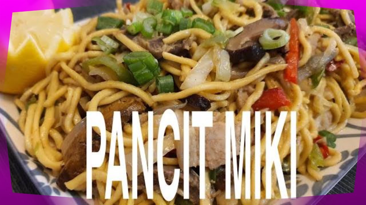 Pansit "MIKI" Guisado |Fresh Noodles |Jane's Flavour Home Cuisine ...