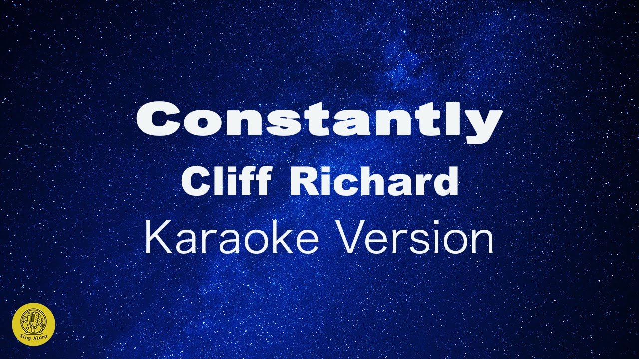 Constantly-Cliff Richard-50's-70's Golden Greatest Hits-Karaoke Version ...