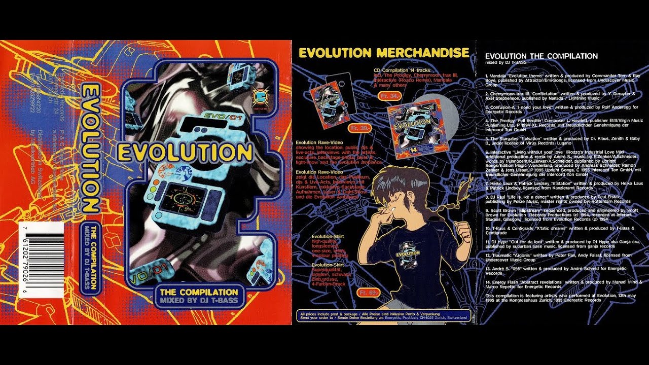 Evolution - The Compilation - Mixed By DJ T-Bass (1995) - Including ...
