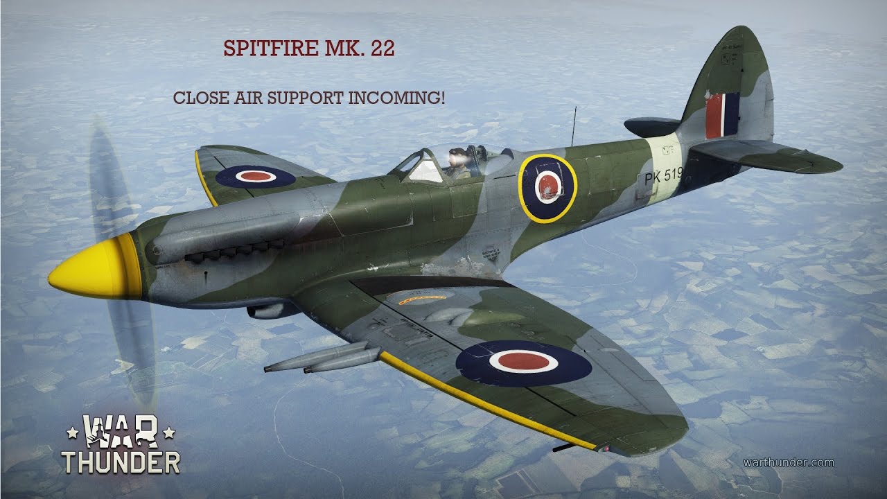 Spitfire Mk 22 - Victory - YouTube