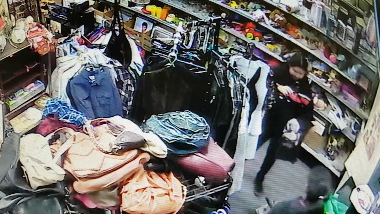 Shoplifters in a Thrift Store in Ogden , SE Calgary Alberta - YouTube