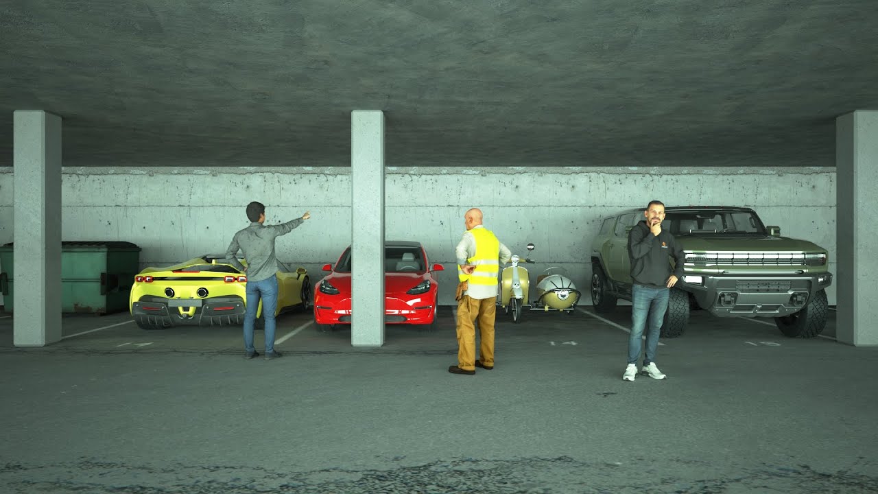 Forma Car Parking with Testfit - YouTube