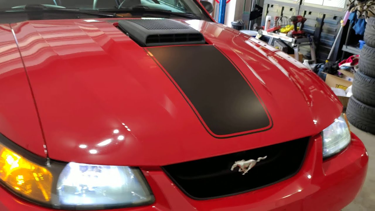 Mach 1 2003 torch red - YouTube