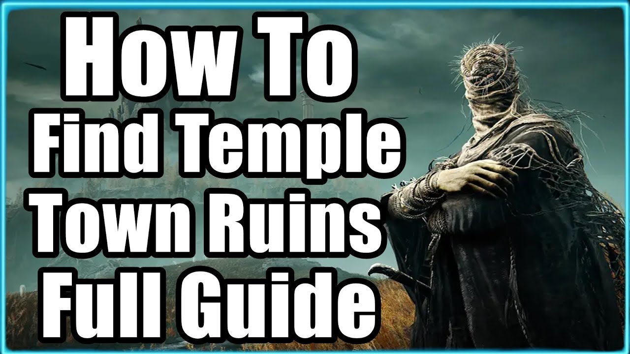 How To Find Temple Town Ruins In Elden Ring Shadow Of The Erdtree - YouTube