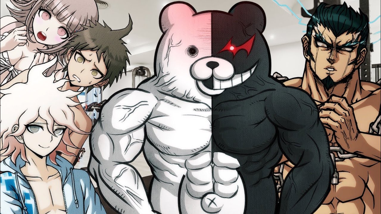 Buff Monokuma (Danganronpa Sprite Animatic) - YouTube