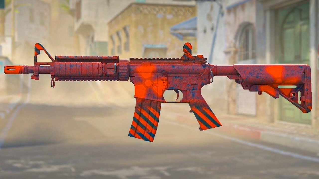 CS2 MADE THIS SKIN INSANE🔥🔥- CS2 Updated M4A4 RADIATION HAZARD - NEW ...