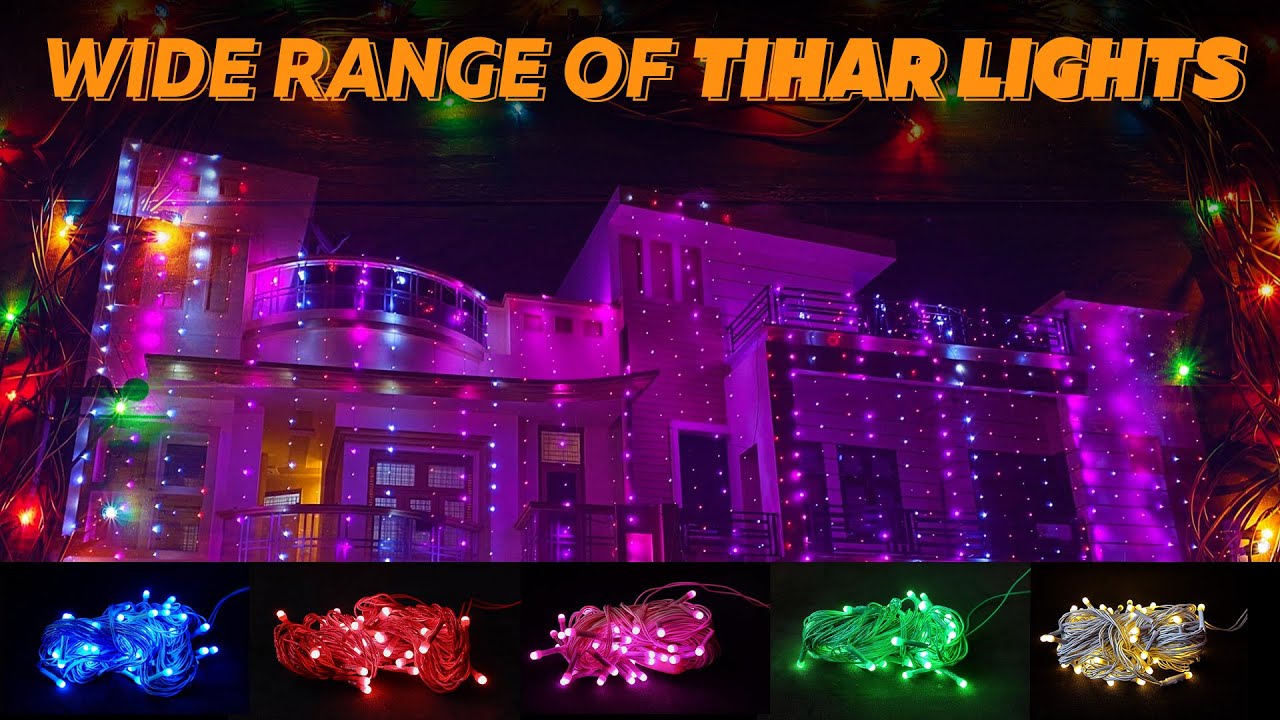 Wide range of Tihar light available at hardwarepasal.com - YouTube