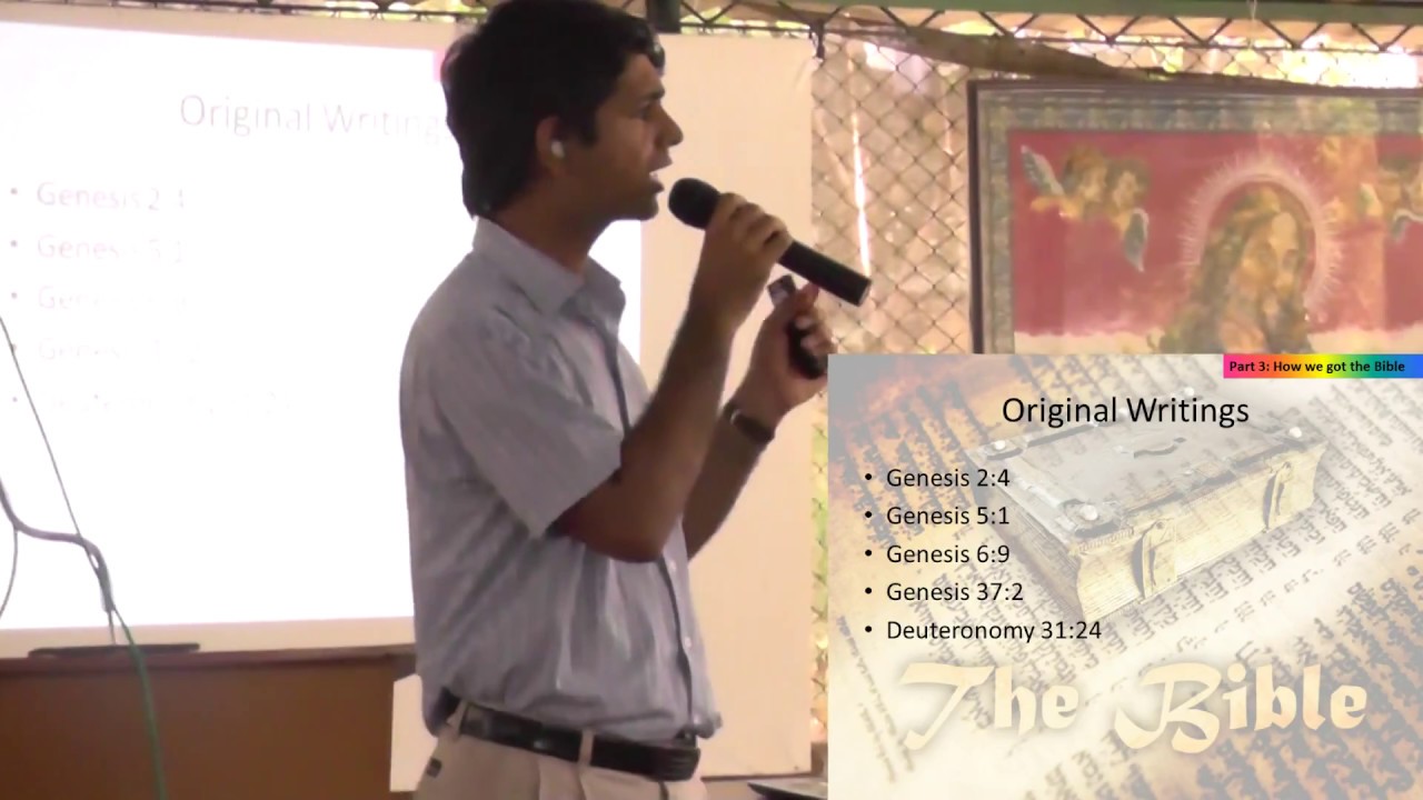 How we got the Bible? Part 1 -Original Writings- Johnny Varghese - YouTube