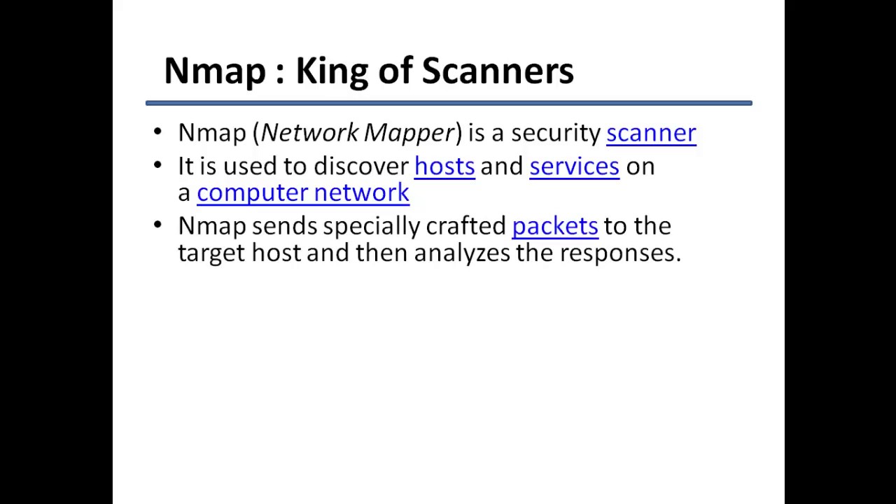 Learn Hacking Using Backtrack 5 Introduction To Nmap Youtube 3006