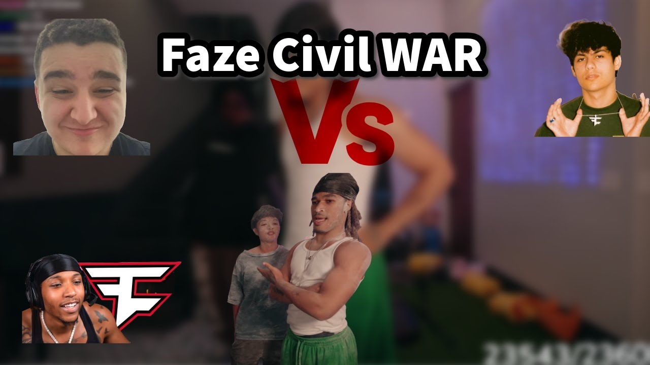 The beginning of the faze civil war - YouTube