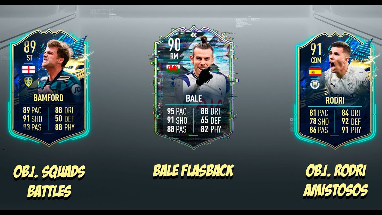 HOY EN FIFA 21 | RODRI 91 DE OBJ FACIL DE HACER | BAMFORD OBJ SB | BALE ...