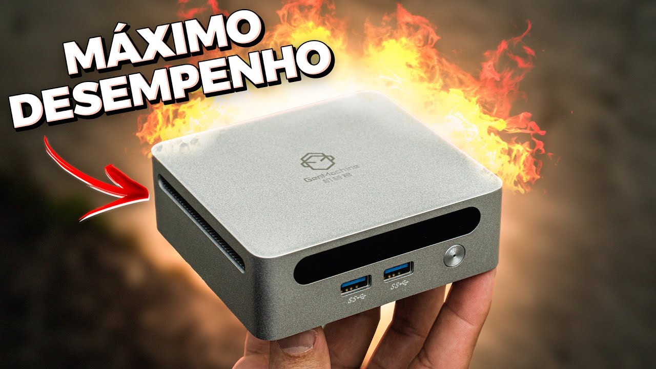 FIZ OVERCLOCK EM UM MINI PC BARATO COM Ryzen 5700U E FICOU SENSACIONAL! GenMachine Ren5000 - YouTube