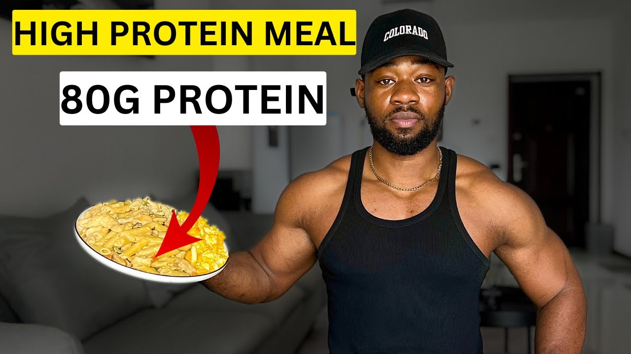 1,100 calories & 80g Protein Meal, Perfect For Bulking ( HEALTHY AND ...