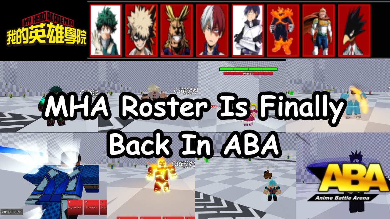 The MHA Roster Is FINALLY Back In ABA [aba update] - YouTube