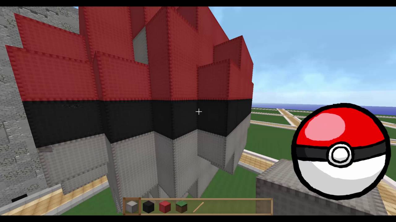 Minecraft Pokémon Ball bauen in nur 2 min. - YouTube