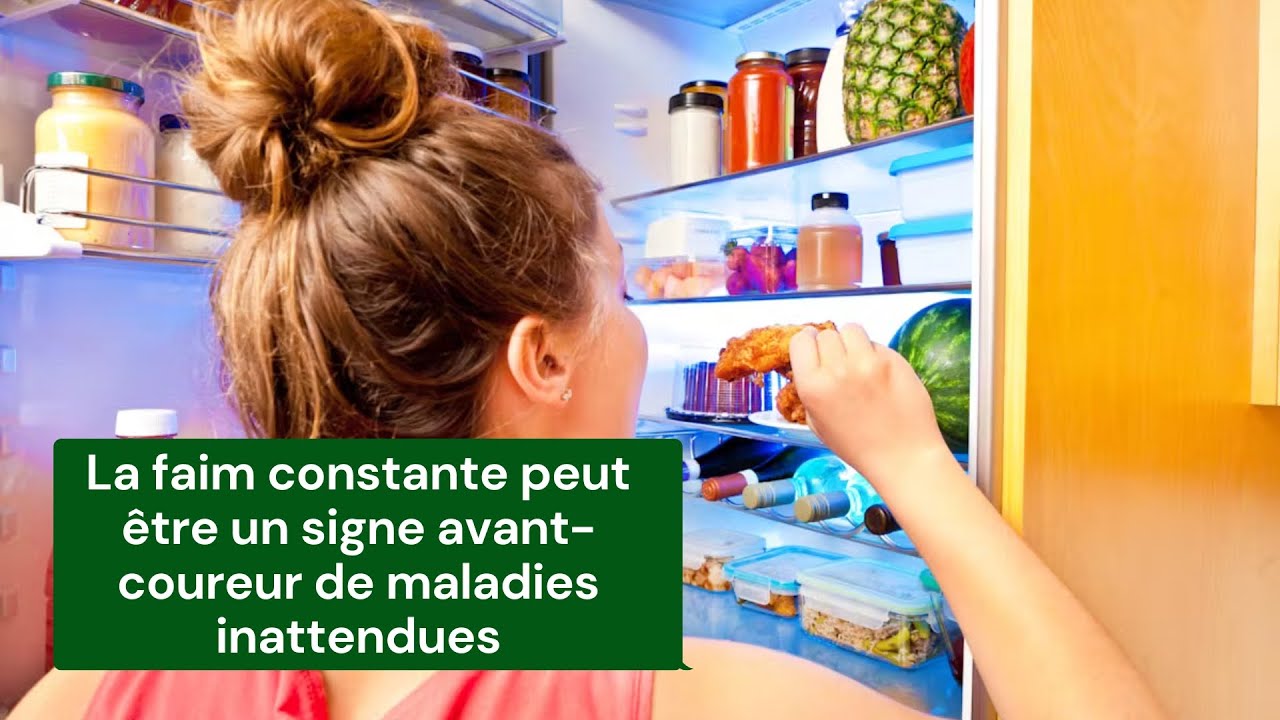 La faim constante peut être un signe avant-coureur de maladies ...