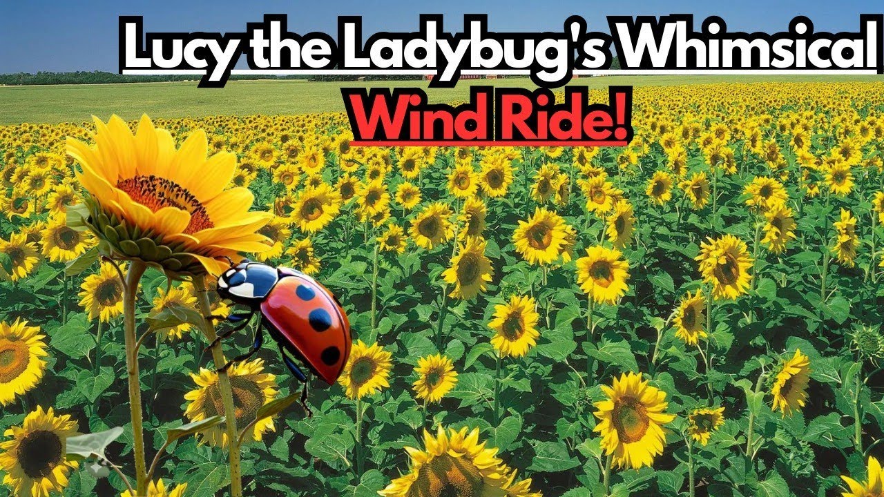 Lucy the Ladybug's Whimsical Wind Ride! - YouTube