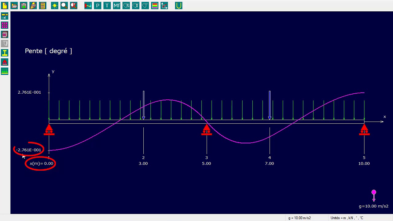 RDM7 TUTO 3 Poutres Continues à 2 Travées reposant sur 3 Appuis - YouTube